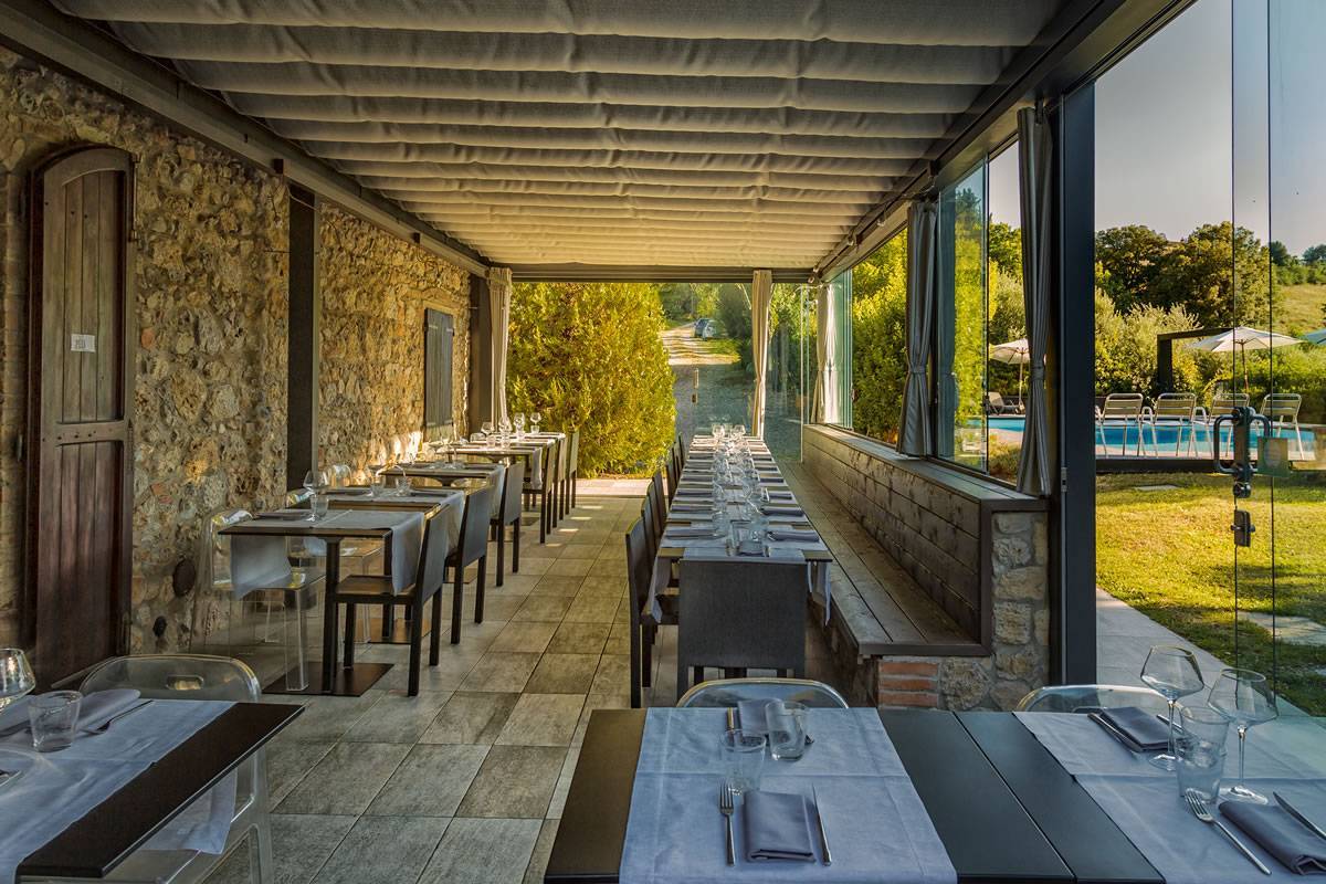 Zafferano Restaurant San Gimignano